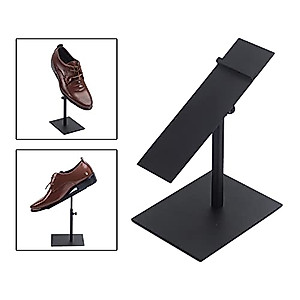 Bddalpke Iron Display for Shoe Stand Prop Rack and Shelf for Store Shoe Shop Retail Shop Countertop Display