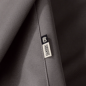 Classic Accessories Ravenna Water-Resistant 40 Inch Rectangular Fire Pit Table Cover, Outdoor Firepit Cover