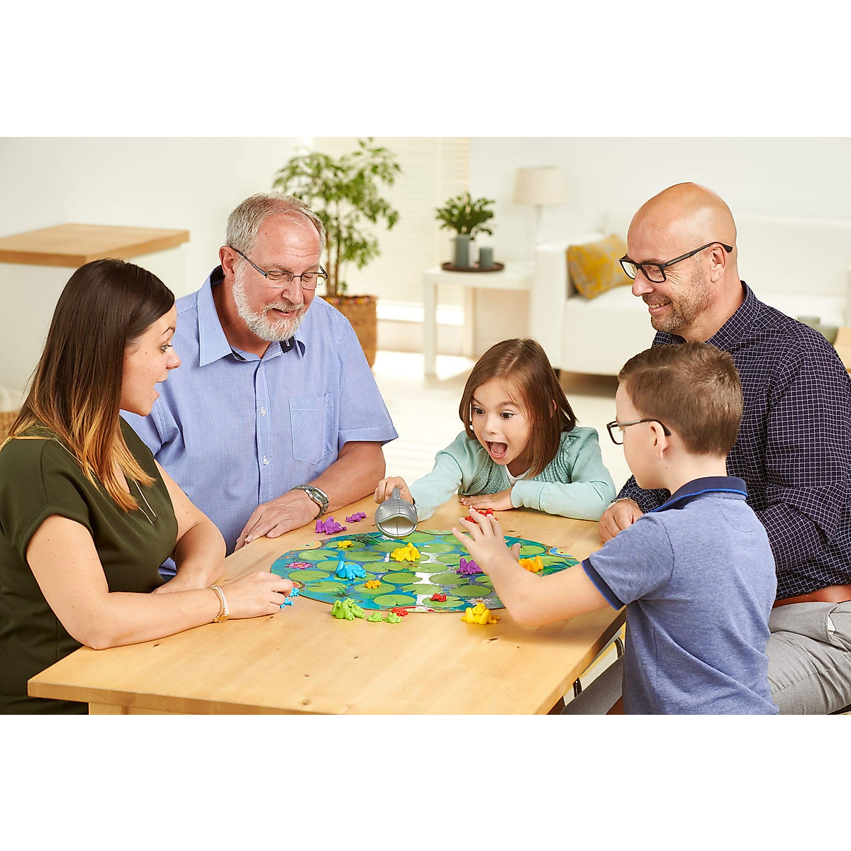SmartGames Froggit - A Family Board Game for 2-6 Players Ages 6 - Adult