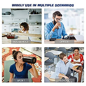 3 & 5 Gallon Water Jug Cap - Silicone Reusable Replacement Cap Fits 55mm Bottles, Pack of 4 (4 Pcs Water Jug Caps)