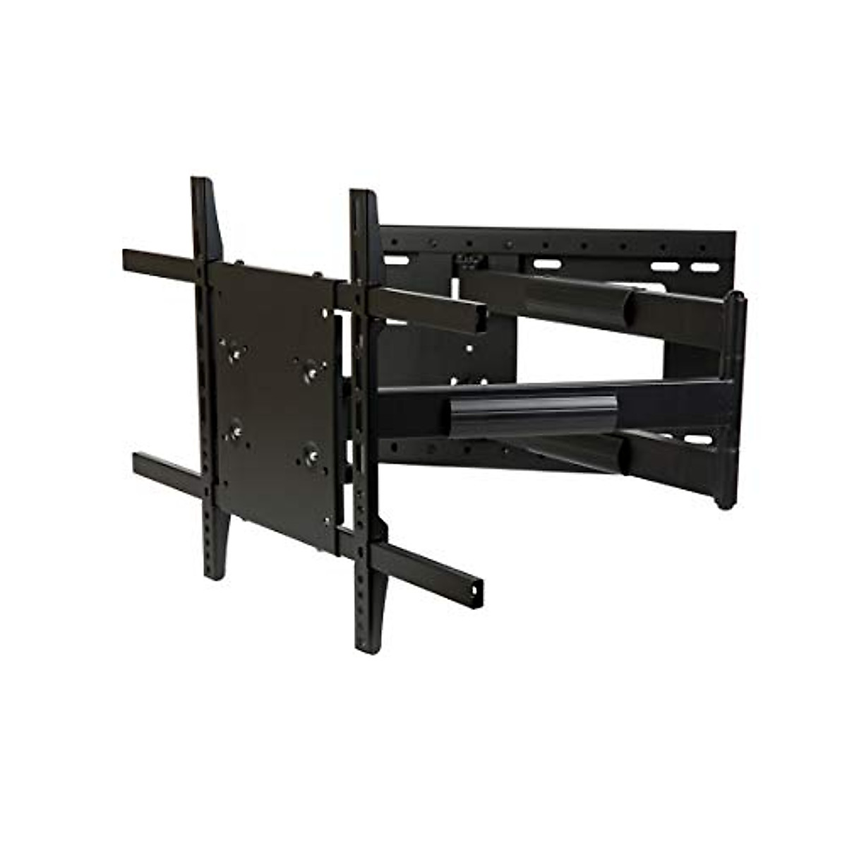 Wall Mount World - TV Wall Mounting Bracket with 40 Inch Extension 90 Degree Swivel Left and Right 15 Degrees of Adjustable Tilt fits Samsung UN43NU6900BXZA 43" NU6900 Series TVs