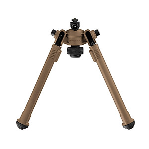 Magpul Rifle Bipod Gun Rest for Hunting and Shooting, M-LOK, Flat Dark Earth