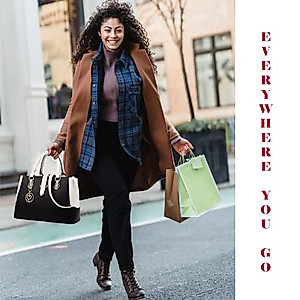 Handbags and Purses for Women, PU Leather Crossbody purse, Top Handle Satchel Bags for women, Tote Bag for Ladies (Black)