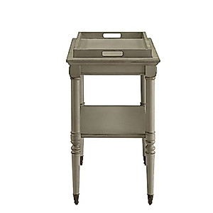 MengK Frisco Tray Table in Antique Slate XH