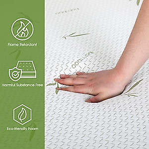 BestMassage 6 in Gel Memory Foam Mattress Mattresses for Cool Sleep & Pressure Relief,Medium Firm Mattresses CertiPUR-US Certified/Bed-in-a-Box,King