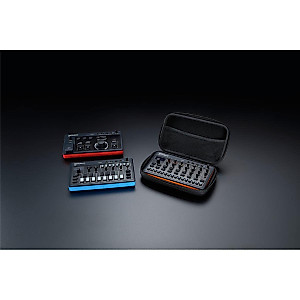 Roland CB-RAC AIRA Compact Carrying Custom Case to Protect Your E-4 Voice Tweaker, J-6 Chord Synth & T-8 Beat Machine | Streamlined & Rugged with Internal Mesh Pocket