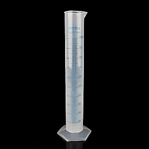 Plastic Graduated Cylinders, 500ml Measuring Cylinder, Ideal for Home and School Science Lab for Home and School Science Laboratory Supplies