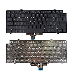SUNMALL Replacement Keyboard Compatible with Dell Latitude 5420 5421 5430 7420 7520 2021 Series Laptop Without Backlit