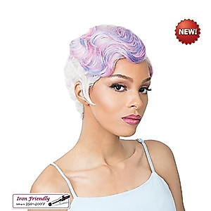 it's a wig! Synthetic Hair Wig Nuna (1 - JET BLACK)