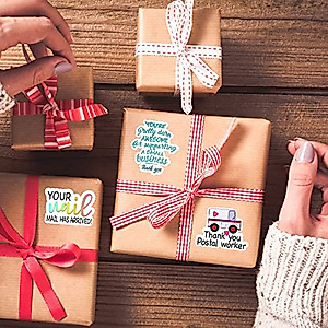 Wailozco You're Pretty Darn Awesome for Supporting - Thank You Handmade Stickers, Small Shop Stickers, Envelopes Labels for Small Business - 500 Per Roll