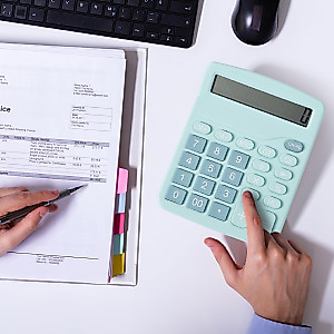 Mr. Pen- Calculator, Calculators Large Display, Standard Function Calculator, 12-Digit, Desktop Calculator, Large Calculator, Office Calculator, Calculator Large Display and Buttons