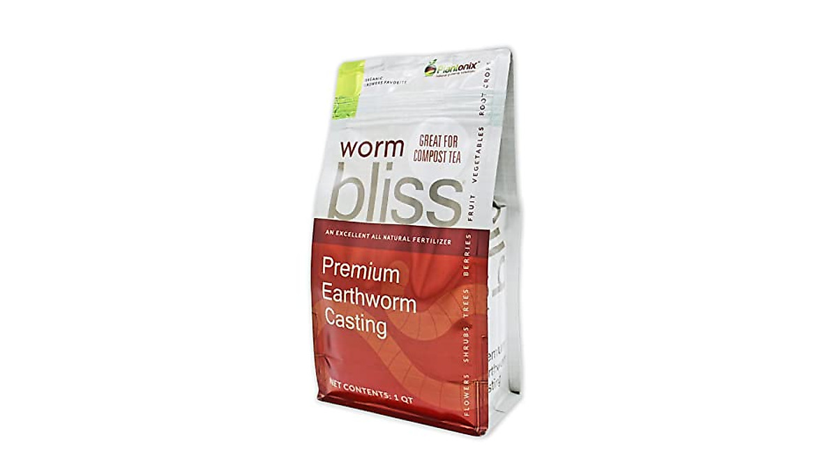 Worm Bliss Organic Earthworm Castings - Premium Plant Fertilizer