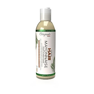 Originals by Africa's Best Leave In Liquid Hair Mayonnaise, Leave-In Conditioner, Repairs, Rebuilds, and Revitalizes Hair, Excellent For All Hair Types, 6 oz