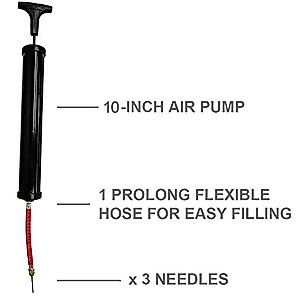 Biggz 12 Pack Ball Pumps W/Needles - Bulk Wholesale Soccer Balls & Sports