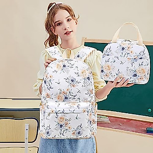 CAMTOP Backpack for girls backpack with lunch box set kids backpack for School Bookbag