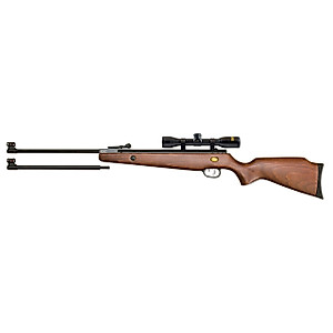 Beeman Sportsman Grizzly X2 1073GP Gas Ram Dual Caliber Air Rifle Combo with 4x32x 40mm, one Size