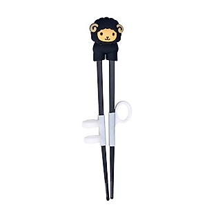 Black Sheep Reusable Training Chopsticks For Beginners, 7 Inches