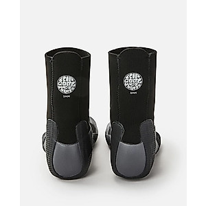 Rip Curl Dawn Patrol 3mm Round Toe Neoprene Wetsuit Boots Shoes - Black - Unisex - Easy Slide on System - SOS - Sensitive