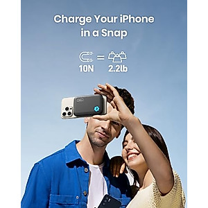 INIU for Magsafe Portable Charger, Small 10000mAh 20W PD Magnetic Power Bank, USB C in&Out Wireless Battery Pack Phone Charger, Only for iPhone 15/15 Plus/15 Pro/15 Pro Max, iPhone 14/13/12 Series