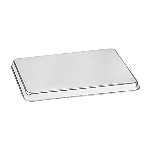 Suwimut Set of 2 Baking Cookie Sheet, Rectangle 16 x 12 x 1 Inch Stainless Steel Baking Sheets Pan Oven Tray, Nonstick Baking Pan, Non Toxic & Rust Free, Mirror Finished & Easy Clean