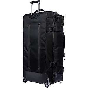 Amazon Basics Ripstop Wheeled Duffel, 35", Black