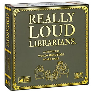 Exploding Kittens Presents Really Loud Librarians - Fast-Paced Board Games for Adults and Kids Age 8 and Up, Perfect Family Night Fun & Parties, Word-Shouting Family Games, Easy to Learn Outdoor Games