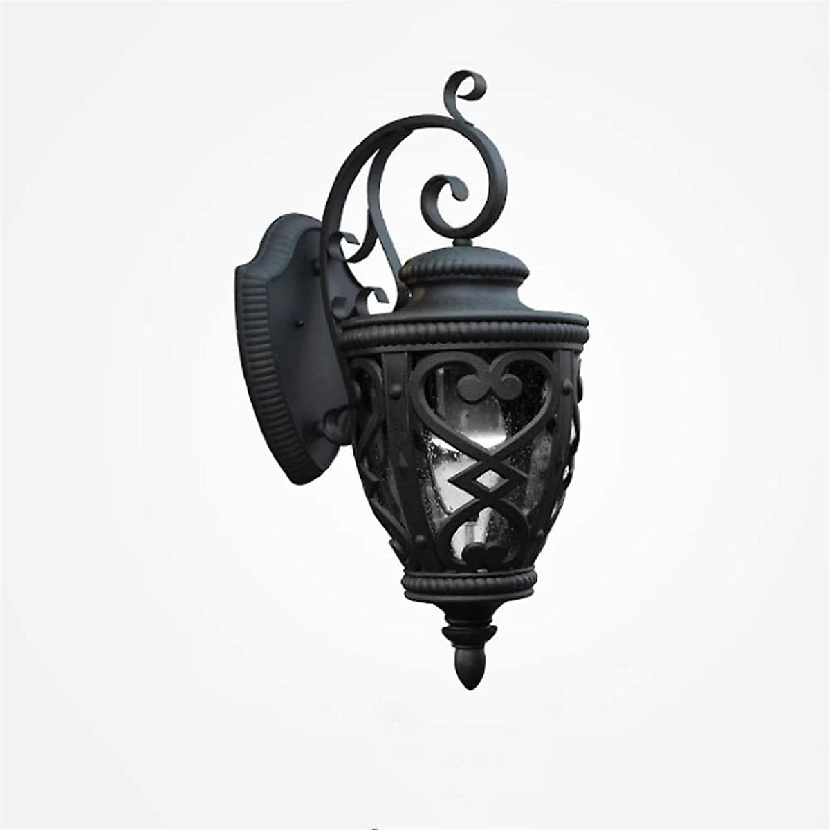 Zziyj Aluminum Lights Glass Shade Corridor Aisle Night IP55 American Outdoor Waterproof Wall Lamp Garden Light Home Terrace