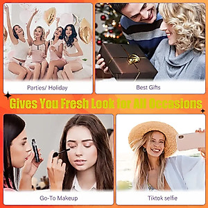 Lash Clusters 144 Pcs Cluster Lashes DIY Eyelash Extensions C D Curl 10-16mm Mega Volume Fluffy Individual Lashes Wispy Eyelashes DIY at Home, by Kmilro (Volume, 0.07C-10-16mm Mix)