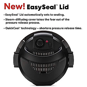 Instant Pot Duo Evo Plus 10-in-1 Pressure Cooker, Rice Cooker, Slow Cooker, Yogurt Maker, Sous Vide, Sauté, Food Warmer, Bake, Stock Pot, Steamer, Cookware Grade Stainless Steel Inner Pot, 6 Quart