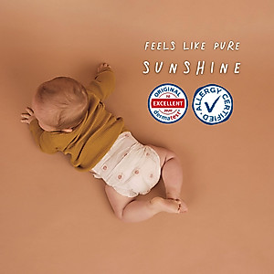 Joonya Baby Diapers, Size 2 S (7-13 lb) - 6 Bags of 30 (180) - New Range - NonToxic, Eco-Friendly, Ultra Slim, Overnight Use - Made in Denmark