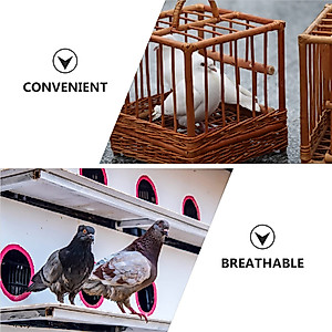 POPETPOP Pigeon Nest Pad: 10pcs Bird Pigeon House Pad Nesting Box Pads Coir Pad Chicken Nest Mat Nest Accessory for Chickens Pigeon