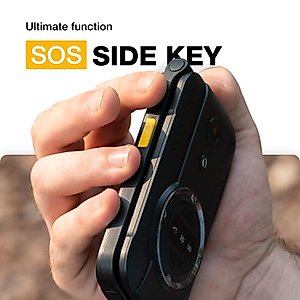 AGM M8 4G Rugged Flip Phone, Large Button Cell Phone for Seniors, Waterproof/Drop-Proof, SOS Side Key, Hearing Aid Compatible, Fast Dialing, 104dB Powerful Speaker, Big Keypad, Dual SIM, T-Mobile ONLY