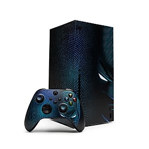 POPeART "Dark Justice" Console + 1 Controller 3M Vinyl Skin Bundle for Xbox Series X