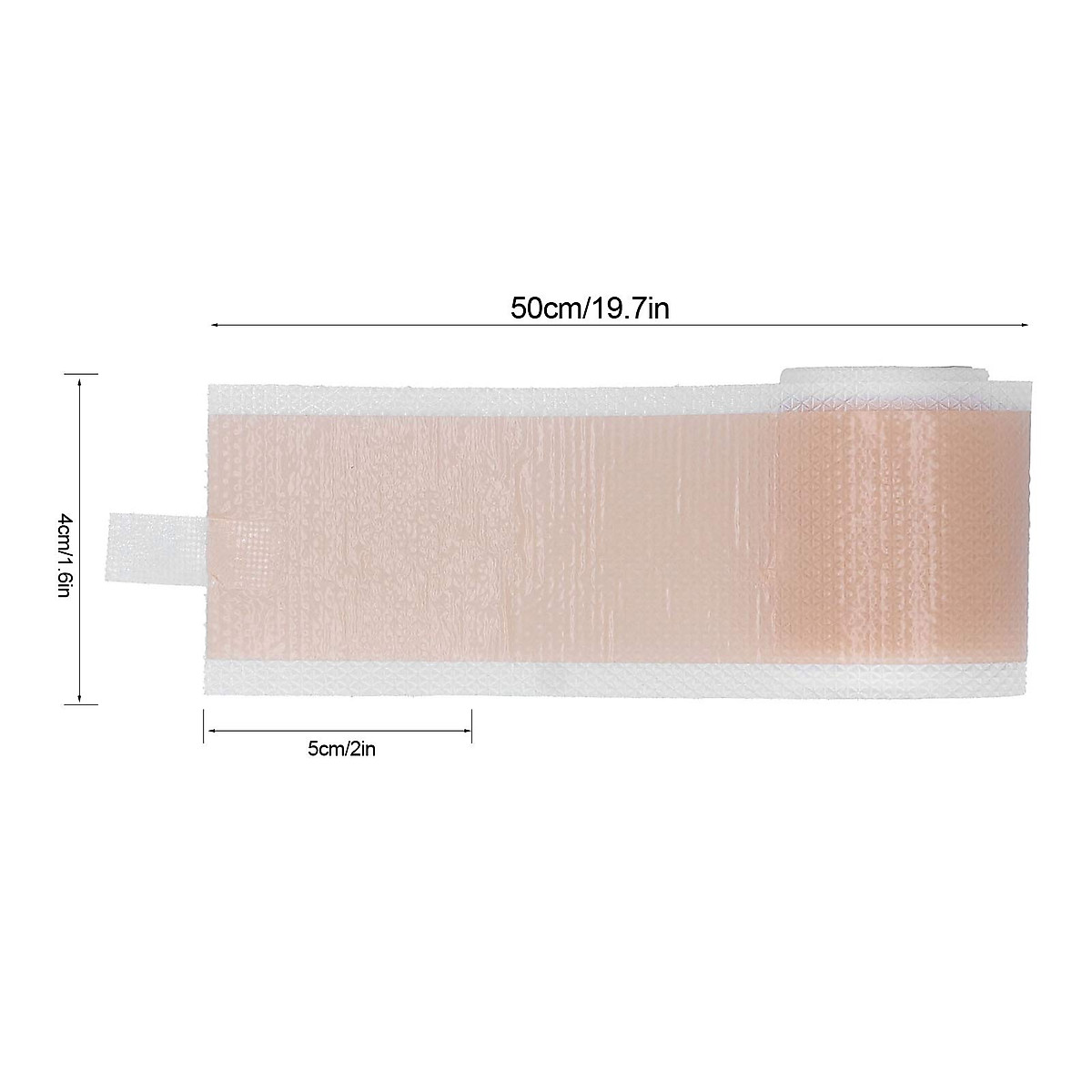 ZJchao Ear Corrector, 4 X 50cm Silicone Newborn Baby Ear Aesthetic Correctors Kids Infant Protruding Ear Patch Stickers Infant Protruding Ear Patch Stickers for Babies with Protruding Ears