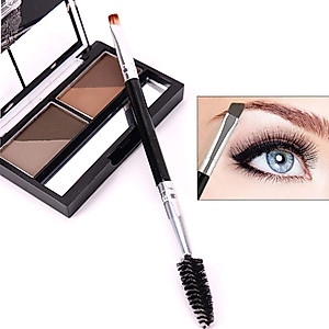 6 pcs Duo Eyebrow Brush,Eyelash Brush Mascara Wands Spoolie Brushes for Eyelash Extension Lash applicator Eyebrow