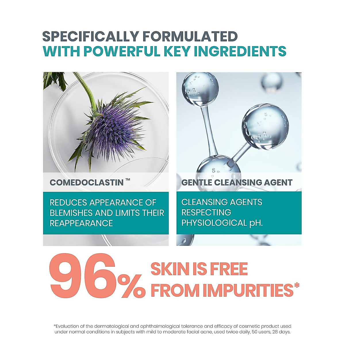 Avene Cleanance Cleansing Gel Soap Free Cleanser for Acne Prone, Oily, Face & Body, 13.5 Oz