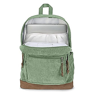 JanSport Right Pack Expressions Backpack - Travel, Work, or Laptop Bookbag - Loden Frost Corduroy