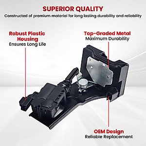 SYERAL Liftgate Actuator 937-663 Rear Hatch Trunk Door Latch Motor Tailgate Lock Assembly Compatible with 2009-2012 Escape 09-11 Mercury Mariner 08-11 Mazda Tribute 9L8Z-7843150-B