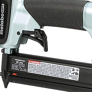 Metabo HPT Pin Nailer Kit | Pro Preferred Brand of Pneumatic Nailers | 23 Gauge | Accept 5/8-Inch to 1-3/8-Inch Pin Nails | Ideal for Cabinets, Paneling, Craft Work, & Picture Frame Assembly | NP35A