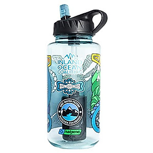 Epic Nalgene OG | Water Bottle with Filter | USA Made Bottle and Filter | Dishwasher Safe | Filtered Water Bottle | Travel Water Bottle | BPA Free Water Bottle | Removes 99.99% Tap Water Impurities