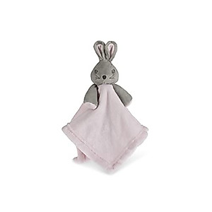 Bunny Lovey Bunny Security Blanket Loveys for Baby Girls Milestone Gift Set Box Present New Baby Newborn Pink Toy Baby Security Blankets for Girls Personalize