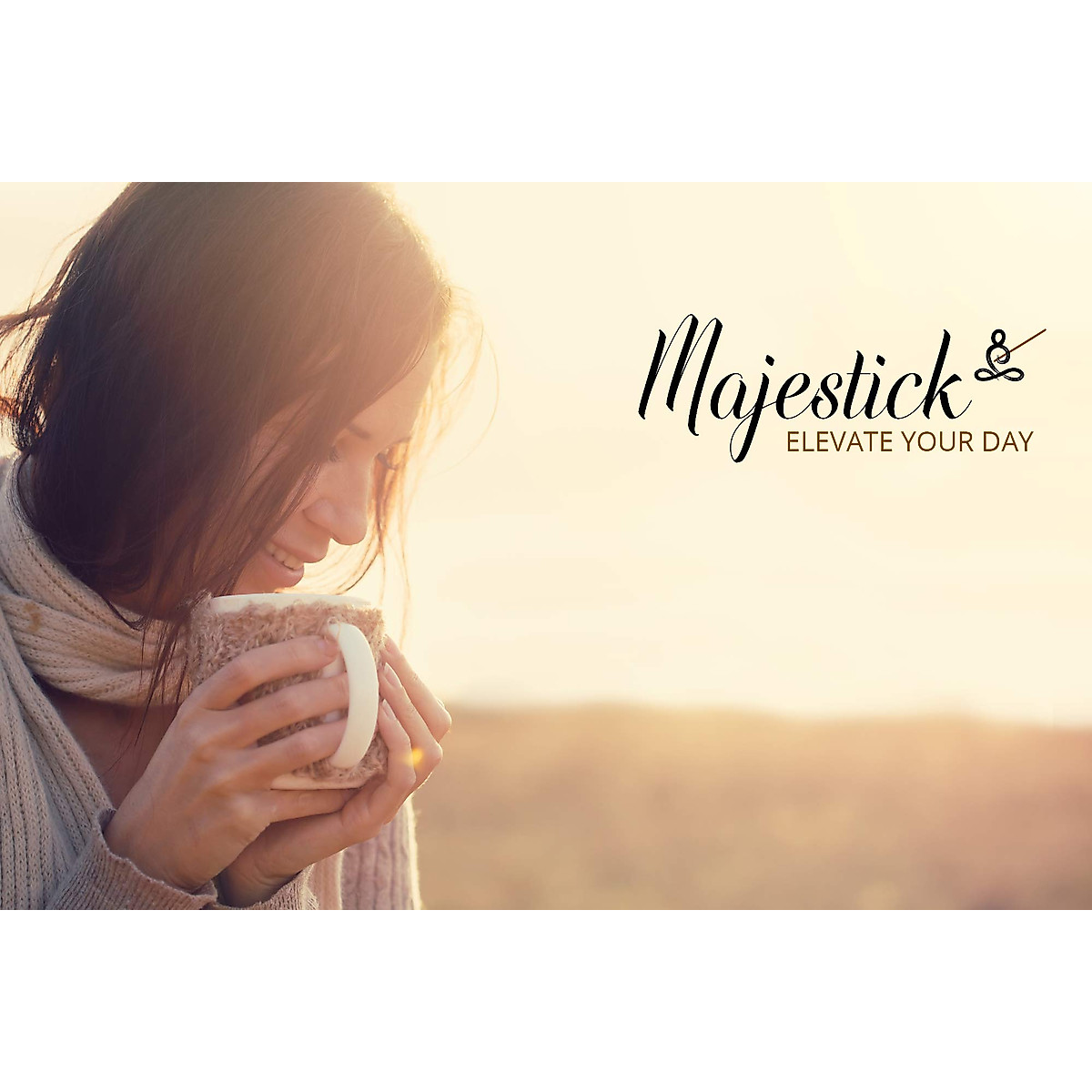 Majestick Goods Bamboo Wooden Coffee Stir Sticks 1000 Count | 7.5" Premium Wooden Coffee Stirrers | Non-Plastic Eco-Friendly Wood Stirring Stick, Disposable Drink Stirrer 1000/Box 7.5 inch Stirs