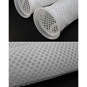 4 inch Honeycomb Filter Socks,4 inch Filter Sock for Saltwater Aquarium,4 inch Ring by 10 inch Long (2 Pack)