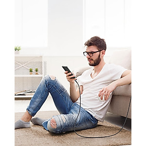CONMDEX USB A to USB C Cable (10ft, 2-Pack) 10Gbps USB 3.1 Gen 2 Type C Data Transfer Cable, Long Android Auto USB Cable for iPhone 16/15 Plus 16/15 Pro Max Samsung Galaxy S23 PS5 Controller