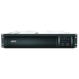 APC 750VA Smart UPS with SmartConnect, SMT750RM2UC Rack Mount UPS Battery Backup, Sinewave, AVR, 120V, Line Interactive Uninterruptible Power Supply
