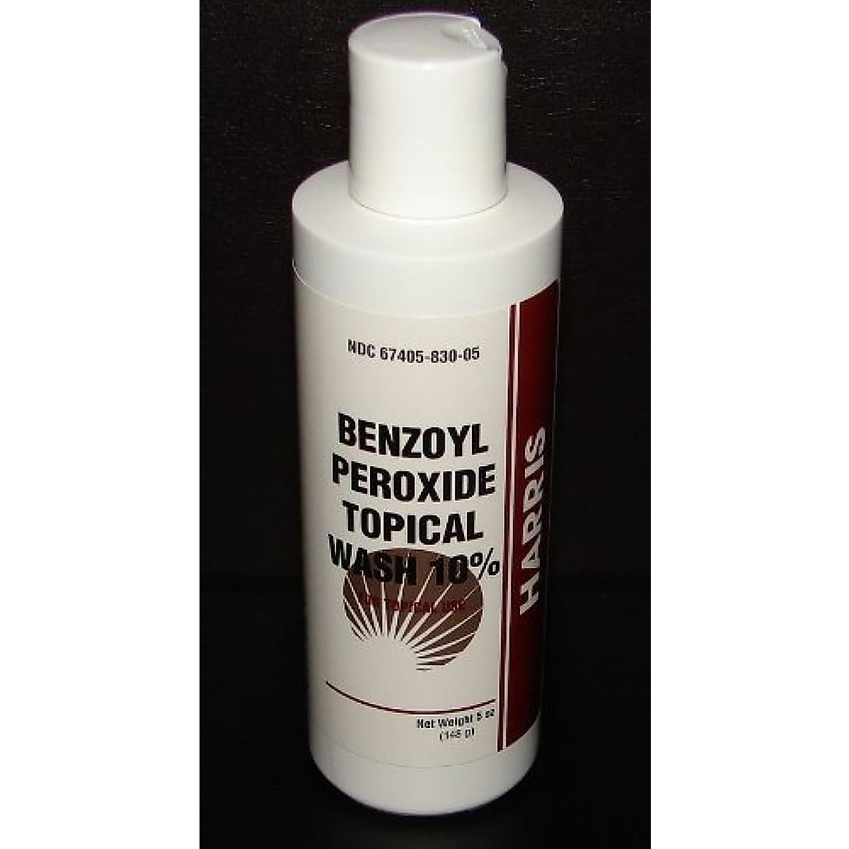 Harris Pharmaceuticals Benzoyl Peroxide 10% Acne Wash 5oz