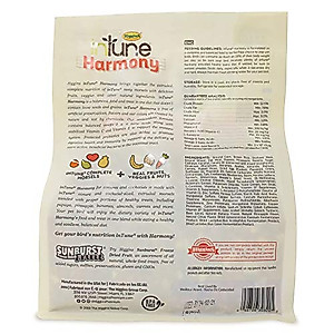 Intune Harmony Conure, Cockatiel, Lovebird and Parrot Food 2Lb, Multicolor (038219)