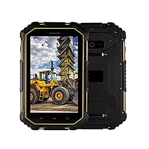 Bix Rugged Android Tablet, 7" IP67 Water Resistant Ruggedized Tablet with Octa-Core CPU,Android 9.0, 4GB RAM,64GB Storage, Wi-Fi, 13 Mega Camera,Waterproof Tablet for Enterprise Mobile Field Work