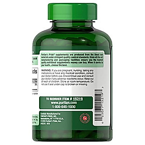 Magnesium Citrate 100 mg,Supports a Calm, Relaxed Mood, 200 Count by Puritan's Pride