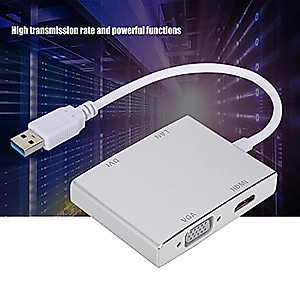 Converter Adapter USB 3.0 to VGA/HDMI/LAN/DVI for Computer Desktop
